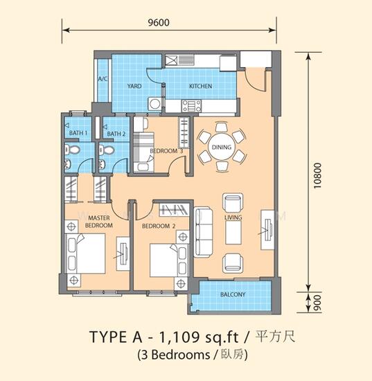 Apartment for Rent at Fortune Park (Suria Perdana) - Winson Lim