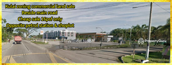Kulai Johor Zoning Commercial Land 16psf only beside main road, Bandar ...