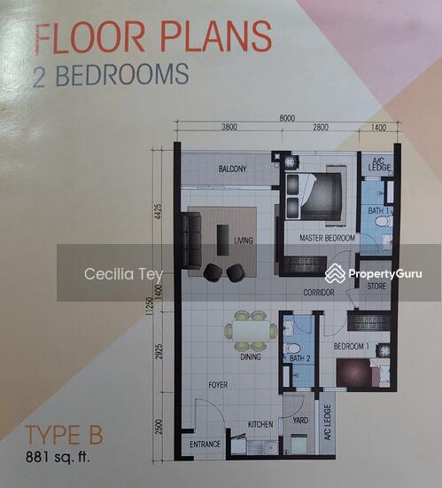 Service Residence for Sale at Zeva @ Equine South - Cecilia Tey
