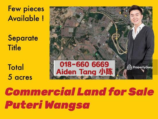 Puteri Wangsa, Ulu Tiram, Johor Bahru, Johor, , , Commercial Land For ...