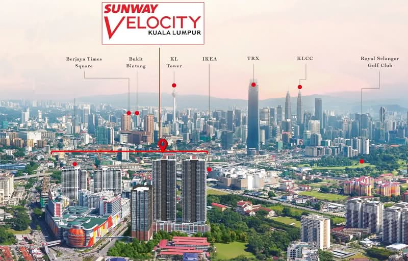V2 Office Tower @ Sunway Velocity, Lingkaran SV2, KL City, Kuala Lumpur ...