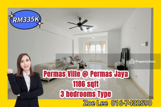 Permas Ville Apartments, - Jalan Permas 3, Bandar Permas Jaya, Permas ...