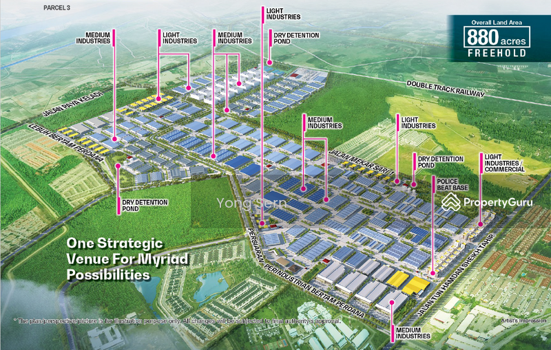Industrial land at Bertam, Jalan Tun Hamdan Sheikh Tahir, Bertam ...