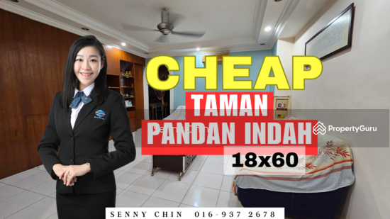 Taman Pandan Indah, Pandan Indah, Ampang, Selangor, 4 Bedrooms, 1100 ...