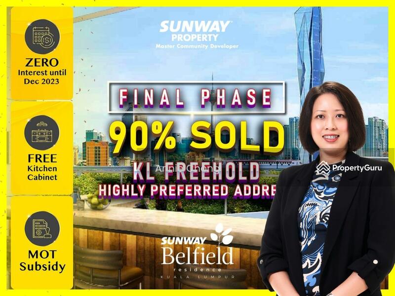Sunway Belfield, KL, Jalan Belfield, KL City, Kuala Lumpur, 3 Bedrooms, 1238 sqft, N SALE, by ...