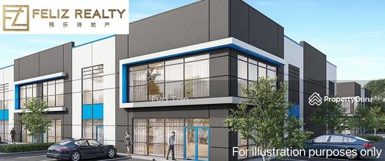 New 2 Storey Semi Detached Factory, Bukit Minyak, Bukit Minyak, Bukit ...