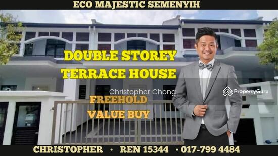 Double storey house at Eco Majestic, Semenyih, Jalan Eco Majestic 1/2 ...