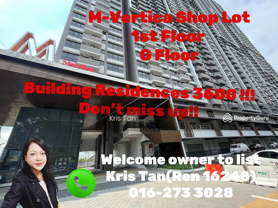 M Vertica, Jalan Cheras, Taman Maluri, Cheras, Kuala Lumpur, , 936 sqft ...