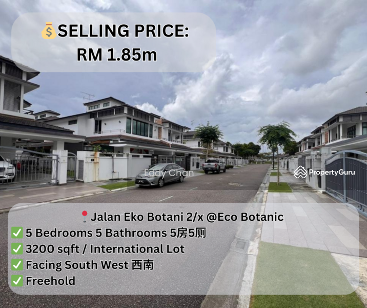 Eco Botanic @ Eastwell Type Semi D, Jalan Eko Botani 2/x @Eco Botanic, Eco Botanic, Iskandar ...