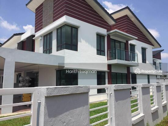 2 Storey Corner Lot Super Link Terrace House Setia Alam, Setia Alam ...