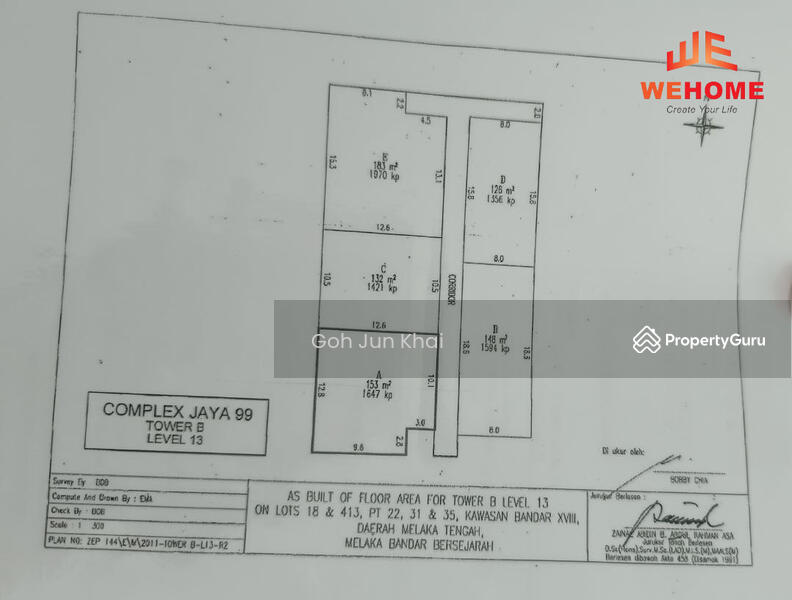 Complex Jaya 99 - 1647 sq.ft Office Space @ 20 hp Aircond Provided ...