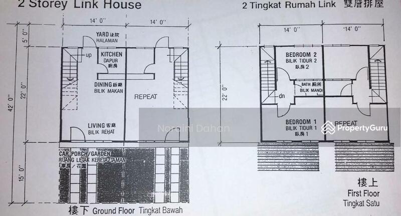 DOUBLE STOREY TERRACE DESA SETAPAK NEAR LRT WANGSA MAJU, DESA SETAPAK ...