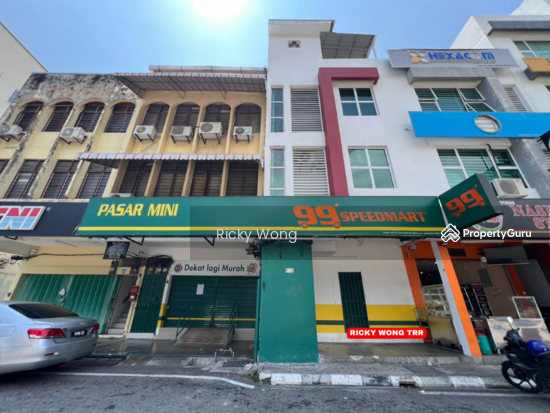 SHOP LOT SALE 3 STOREY AT JALAN PERAK GEORGETOWN TENANTED ROI 3.6% ...