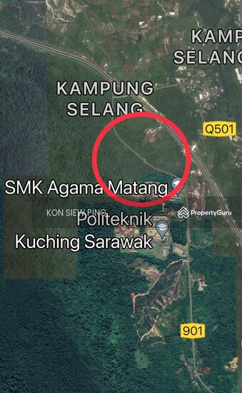 Hilly land For Sale Located at Jalan Matang, Kuching, Sarawak ...