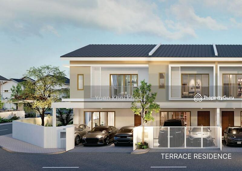 Double Storey House Modern Contemporary Brand New Two Storey House For
