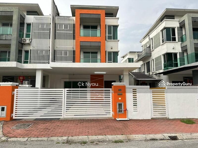 Ipoh bercham ridgewood new 3 storey semi-d house for rent, Ipoh, Perak ...
