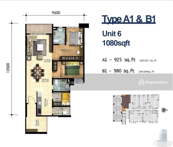 Scots Pavilion 1,008 sqf, Jalan Scotland, Georgetown, Penang, 3 ...