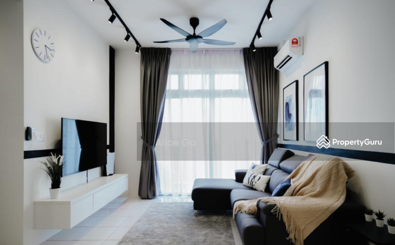 Kepong 150m to MRT, Dual Key Condo, 3 Rooms 2 Bath, Balcony& Yard ...