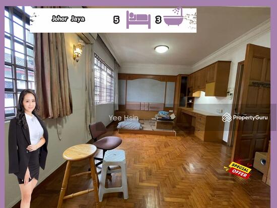 Johor Jaya Johors Jayas, Johor Jaya, Johor Bahru, Johor, 5 Bilik Tidur ...
