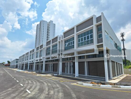 Juru One City 2 Story Big Corner Shoplot for rent untuk Untuk Disewa ...
