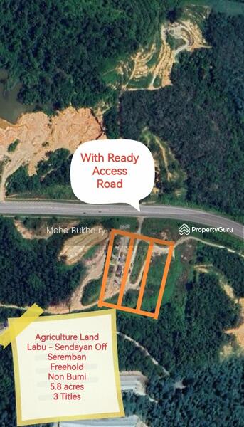Seremban Beside Main Road Agriculture 5.8 Acres Near Labu Sendayan ...