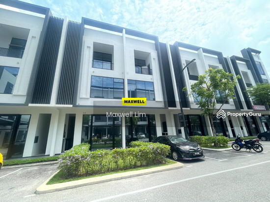 Vervea 3 Storey Shoplot 3850sf with PRIVATE LIFT Basic Unit Batu Kawan ...