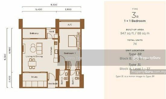 One Cochrane Residence, 1 Jalan Cochrane, Cheras, Kuala Lumpur, 2 ...