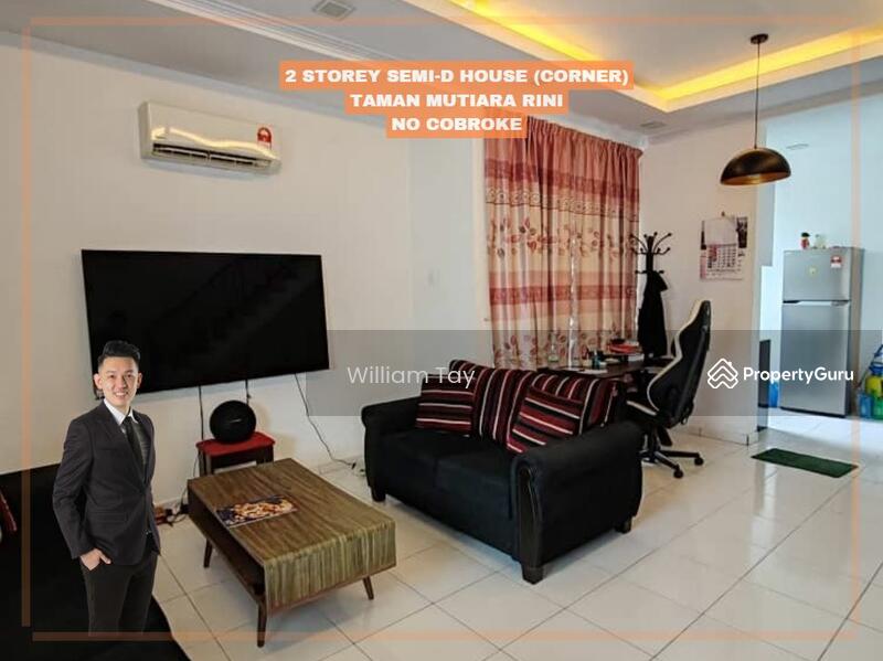 Taman Mutiara Rini, Skudai, Johor, 3 Bedrooms, 1000 sqft, Semi-Detached ...