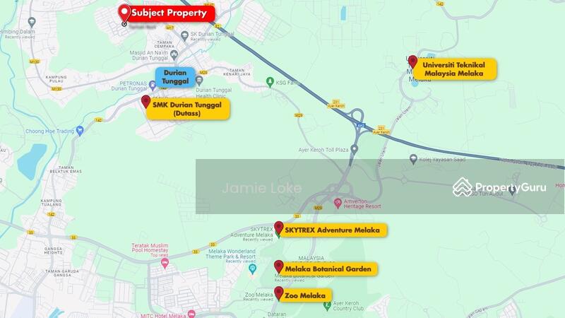 Taman Nuri Fasa 2, Durian Tunggal, Melaka, Taman Nuri Fasa 2, Jalan ...