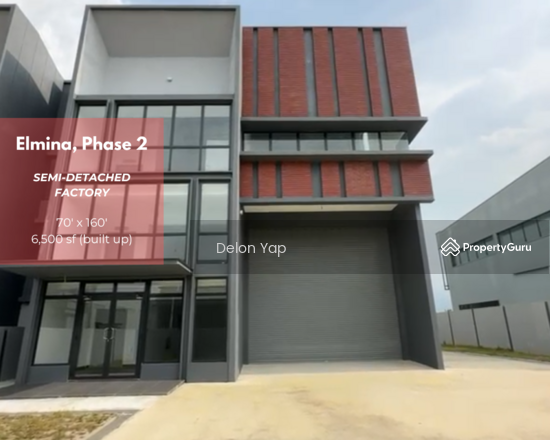 Elmina Business Park, Semi-D Factory @ Shah Alam, Elmina, Shah Alam ...