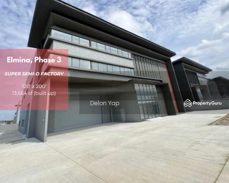 Elmina Business Park, Semi-D Factory @ Shah Alam, Elmina, Shah Alam ...