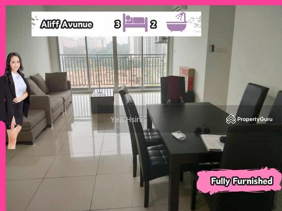 Aliff Avenue (Dwi Alif), Jalan Tahana, Tampoi, Johor, 3 Bedrooms, 1078 ...