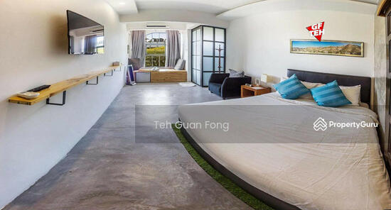 Batu Ferringhi 4 units commercial lot adjoining with ensuite rooms the ...