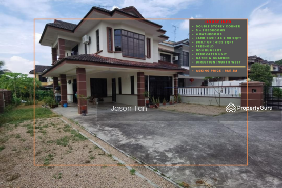 Desa Tebrau Desas Tebraus, Taman Desa Tebrau, Tebrau, Johor, 5 Bedrooms ...