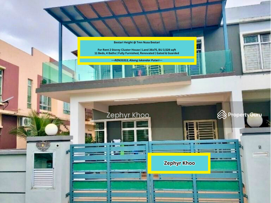 Bestari Heights untuk Untuk Disewa - RM 7,300 /bulan (2024 ...