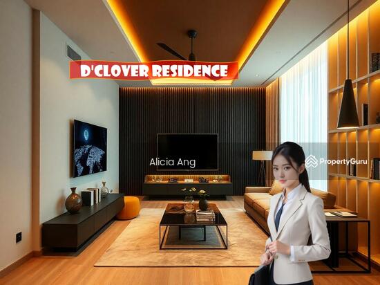 DATARAN SENTRAL (D'CLOVER RESIDENCES), Bandar Sri Damansara, Selangor, 3 Bedrooms, 956 sqft ...