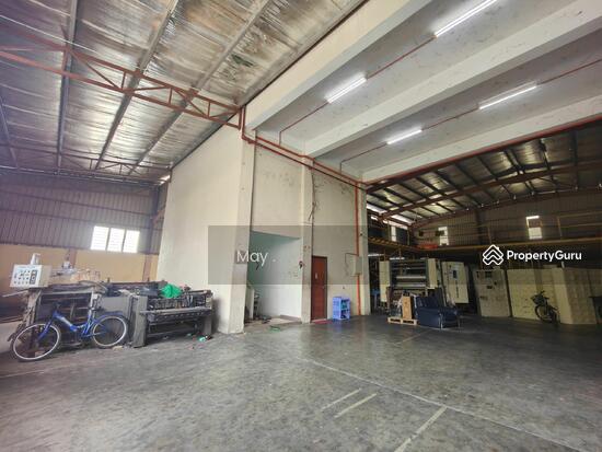 Detached factory at Taman Perindustrian Krubong, Taman Perindustrian ...
