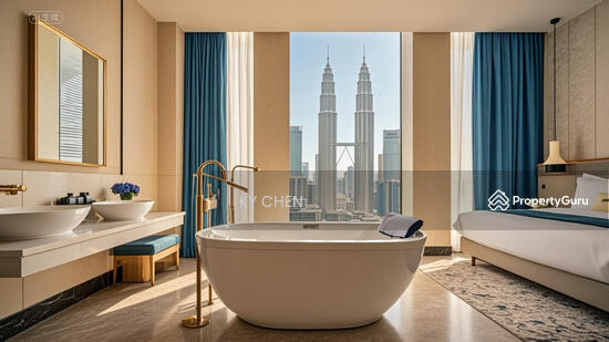 KLCC New Lunch Project l Private Jacuzzi in Unit l Linked Bridge to ...