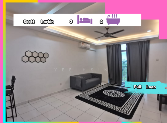 Condominium for Sale at Scott Towers @ Larkin JB - Yee Hsin