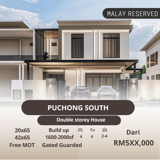 2-storey Terraced House for Sale in Puchong (Selangor) - Yantie Qaleesya