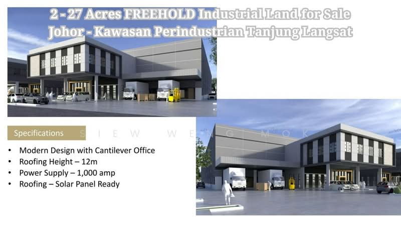 Industrial Land for Sale in Kawasan Perindustrian Tanjung Langsat ...