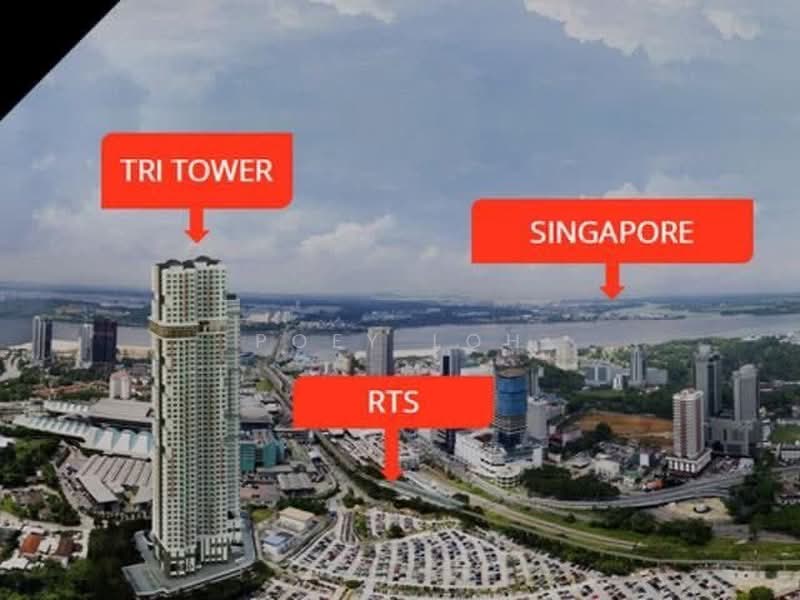 Service Residence for Sale at TriTower Residence @ Johor Bahru Sentral ...