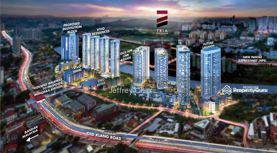 TRIA Seputeh in 9 Seputeh, Kuala Lumpur untuk Untuk Dijual - RM 678,000 ...
