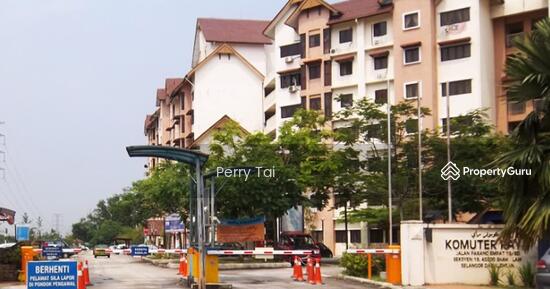 Apartment Komuter Raya, - Jalan Parang Empat 19/8D, Seksyen 19, Shah Alam, Selangor, 3 Bedrooms ...