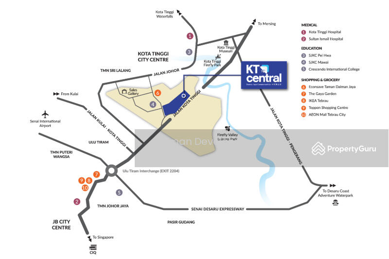 KT Central - Shop / Office for Sale - Johor
