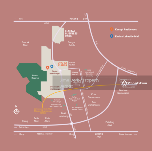 Kanopi Residence, City of Elmina, 1 Persiaran Melia, Elmina, Seksyen ...