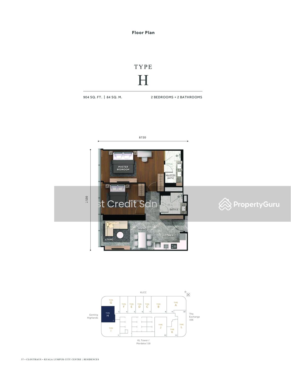 CloutHaus Residences, Jalan P. Ramlee, KLCC, KL City Centre, Kuala ...