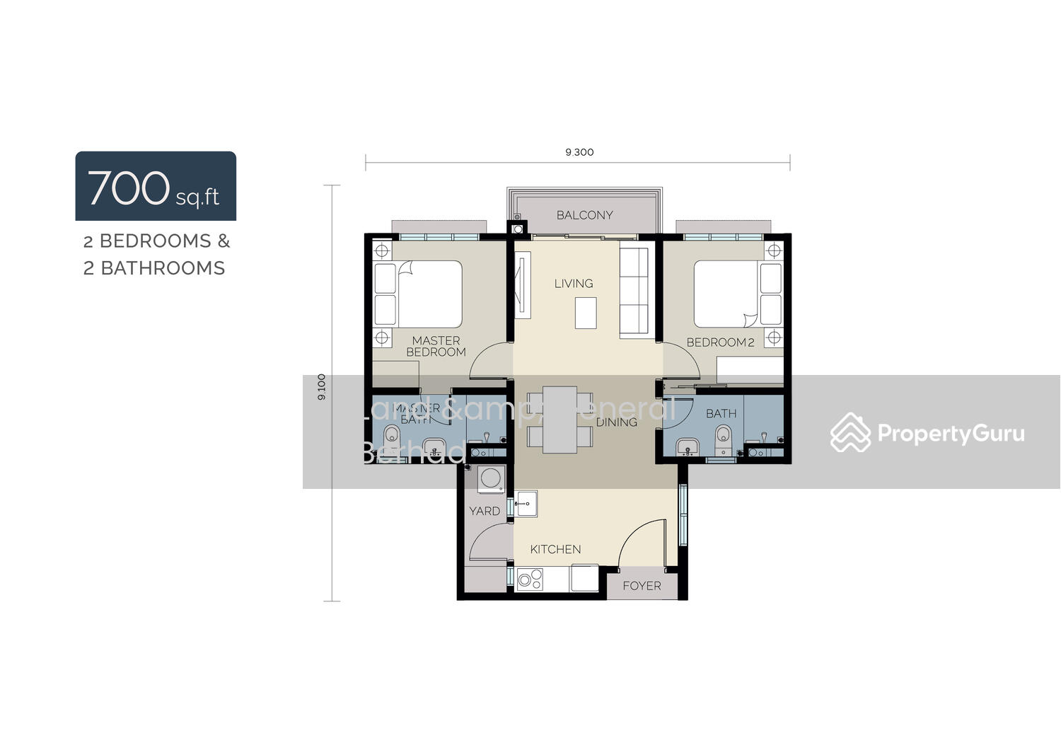 The WYN Residences, BANDAR PUCHONG JAYA, Puchong, Selangor, 1 Bedroom ...